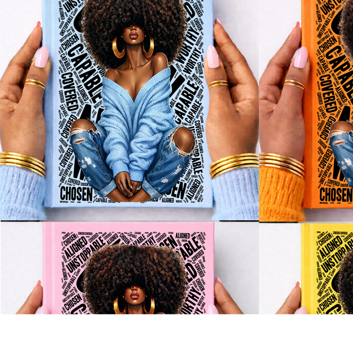 CHOSEN Affirmation Journal Covers – Seven16 Printing & Apparel
